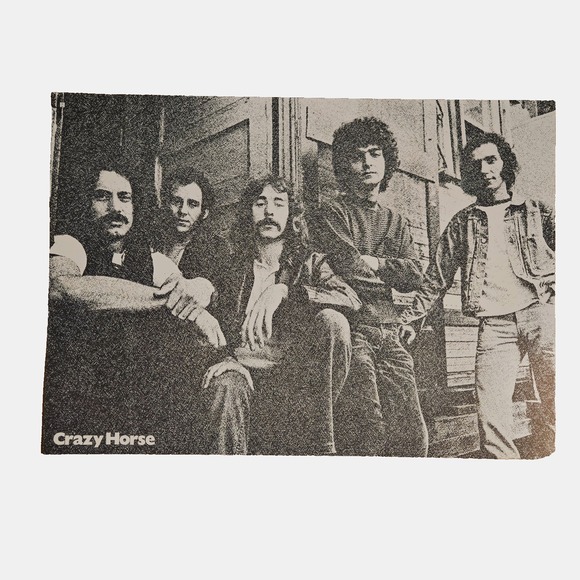 Art | Crazy Horse 28x2 Vintage Black White Flat Promo Poster Epic ...